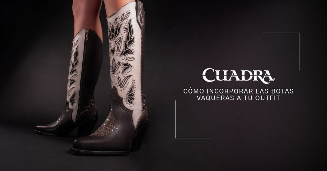 Cómo incorporar las botas vaqueras a tu outfit. – Cuadra México