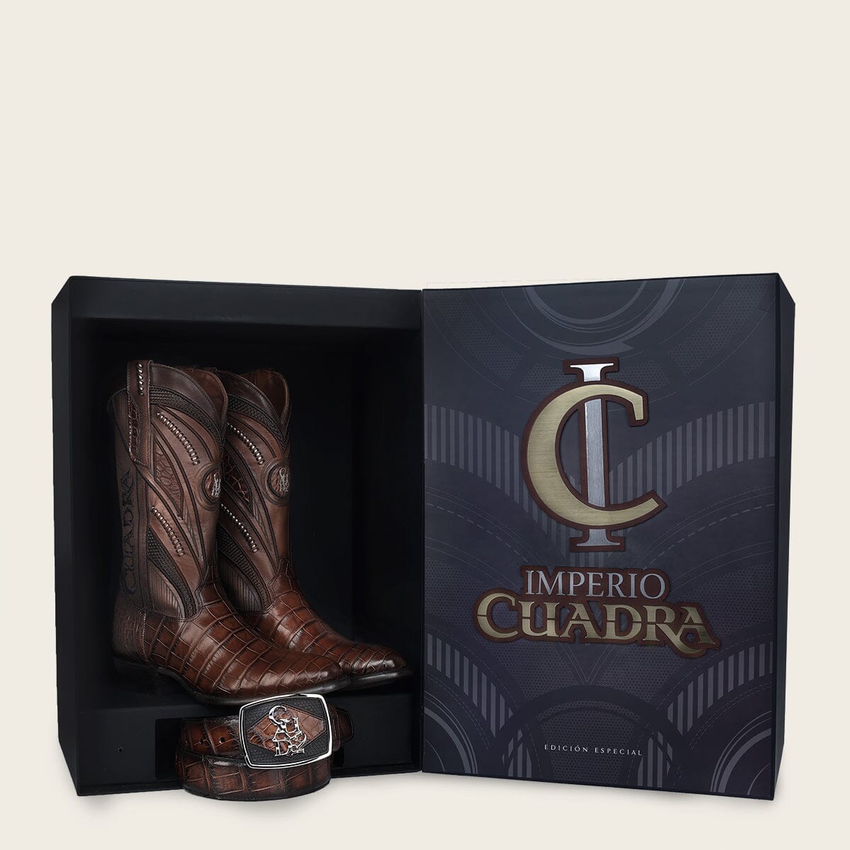 Cuadra Imperio Alligator Edición Especial 2024 Café – Cuadra México