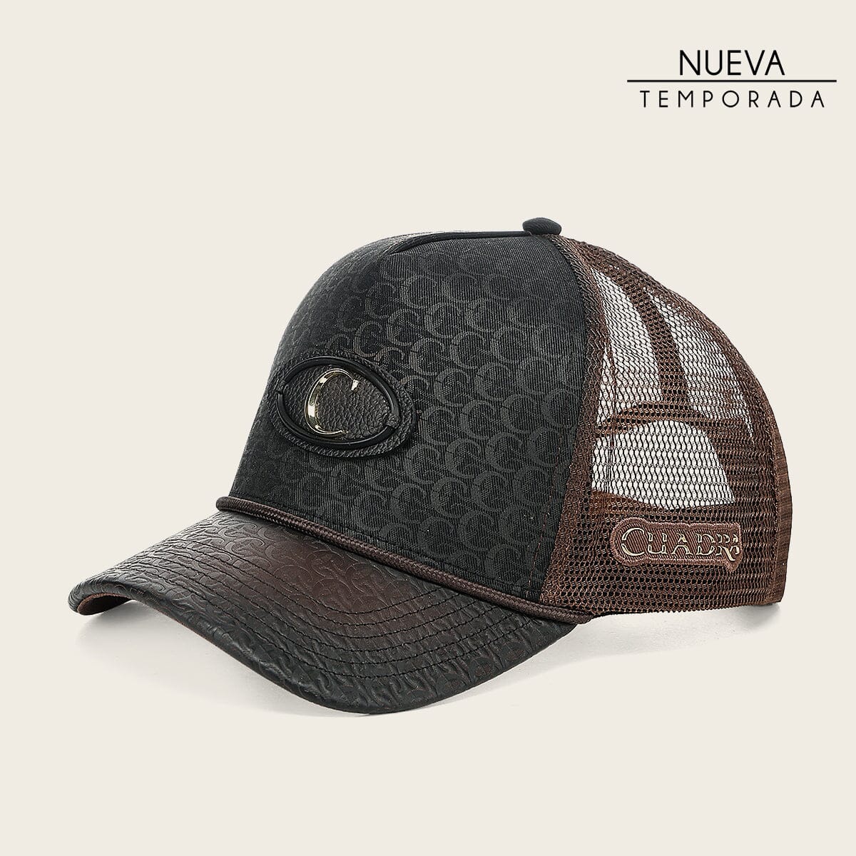 Gorra Cuadra en piel genuina – Cuadra México